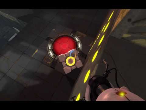 portal 2 Taking the Companion Cube with you