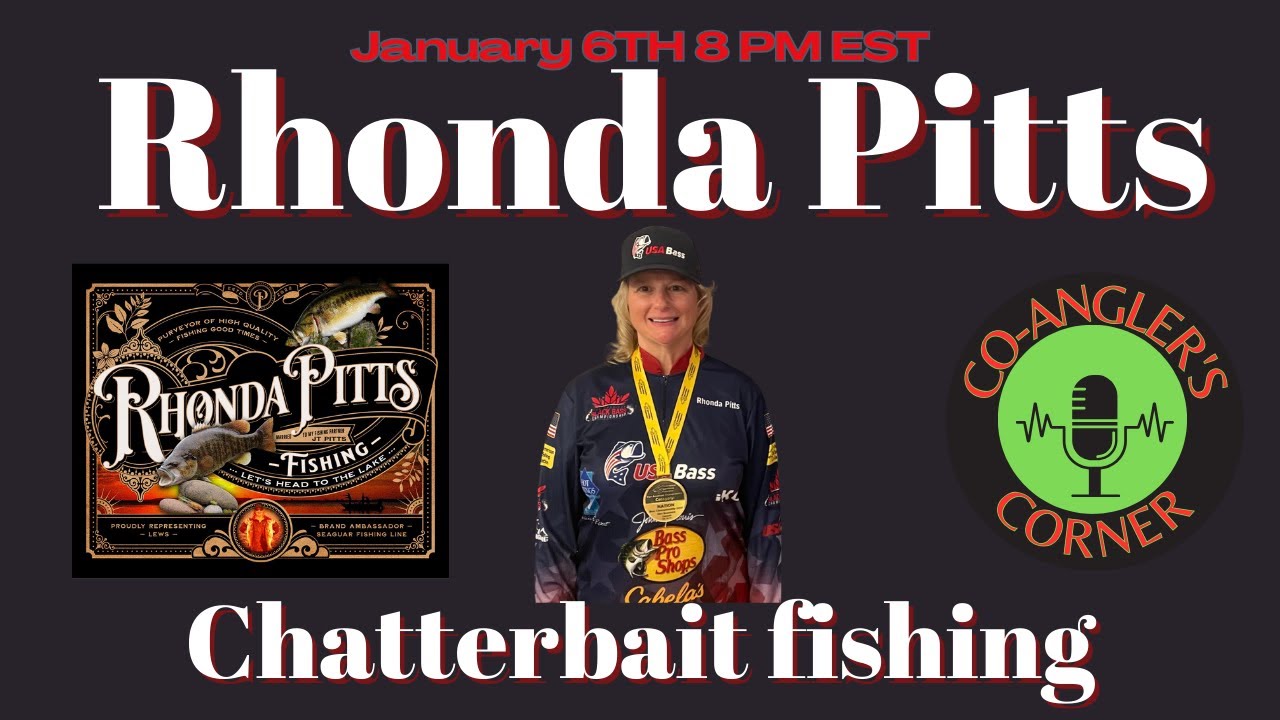 Mastering the ChatterBait: Insights from Rhonda Pitts on Bass Fishing ...