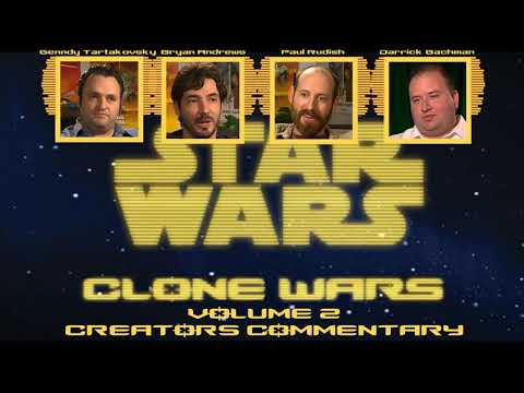Star Wars Clone Wars (2003) Vol. 2 DVD Creators Commentary by Tartakovsky, Rudish, Andrews & Bachman