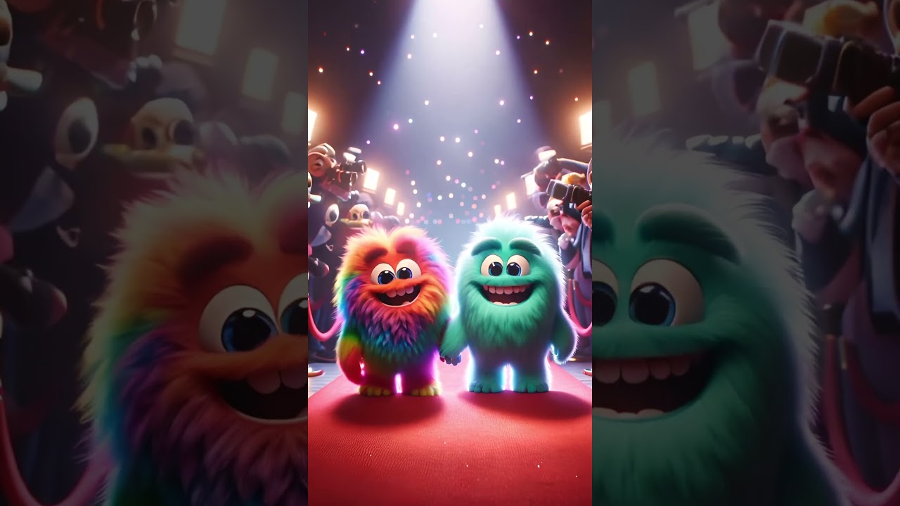 Fluff up the red carpet! The Fuzzlets are coming to steal the show #metgala #shortsvideo #animacion