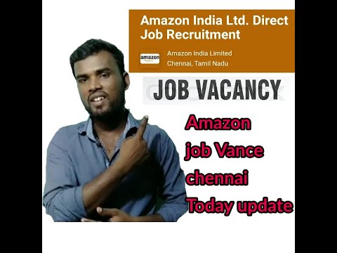 Amazon job 2020 | Amazon work from home in Chennai