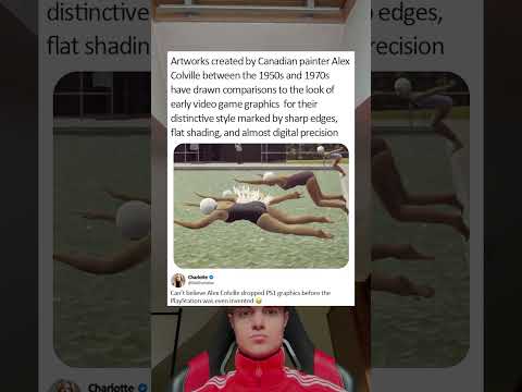 Artworks created by Canadian painter Alex Colville between the 1950s and 1970s have drawn comparison