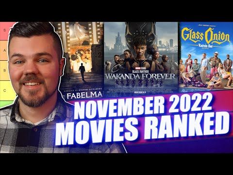 Best and Worst Movies of November 2022 RANKED (Tier List)