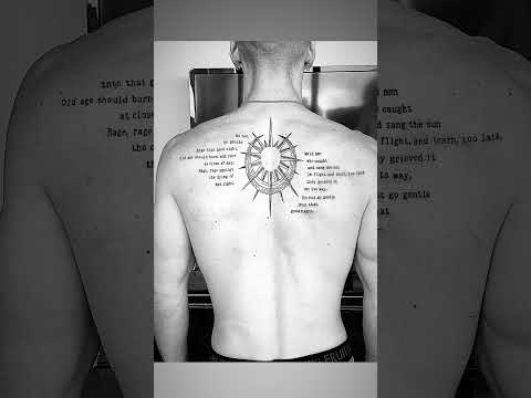 Ren @RenMakesMusic - New Back Tattoo !! ( Full )