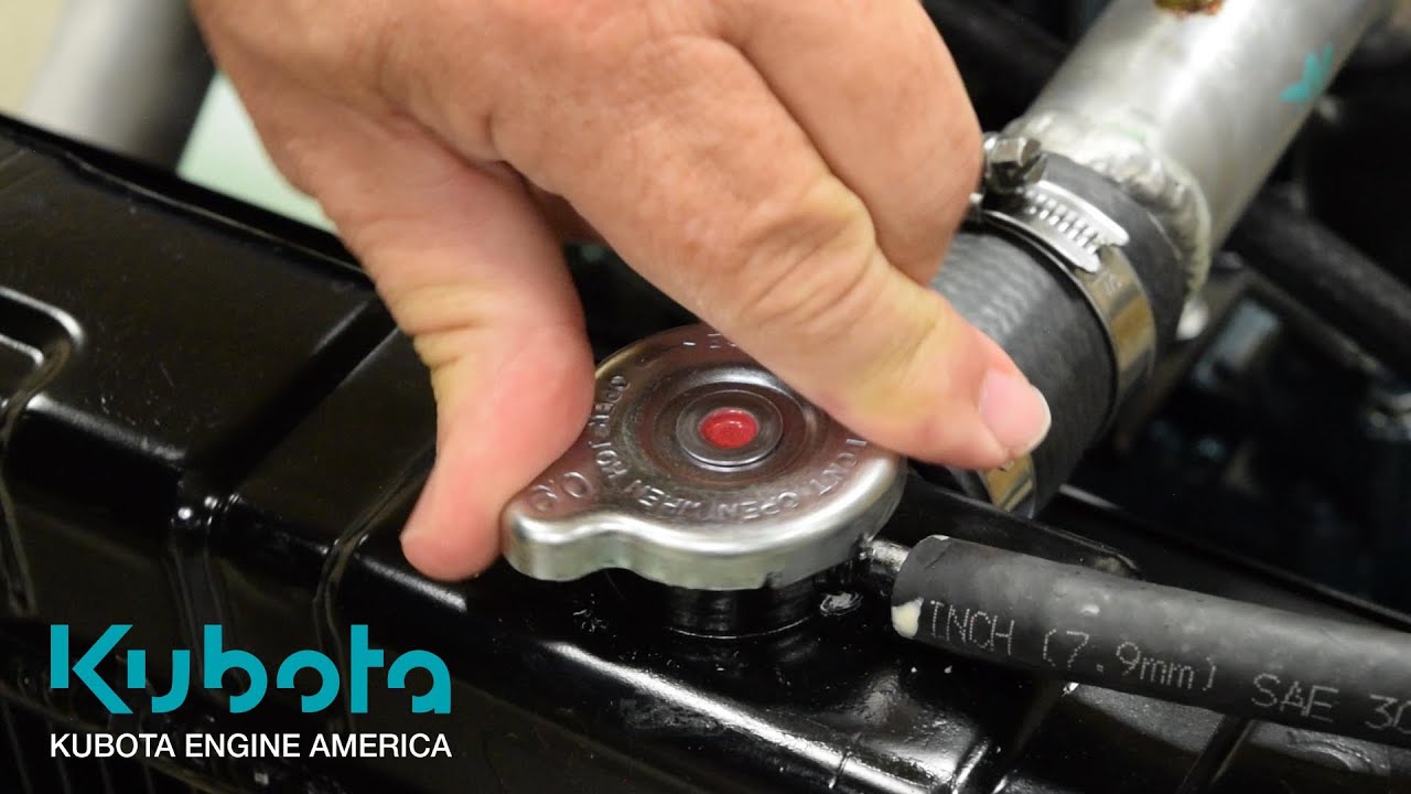 Coolant Level: The right way to check it | Kubota Engine America