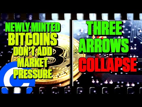 Newly Minted Bitcoins Don't Add Market Pressure | Three Arrows Collapse - 146