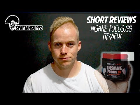 Insane Labz - Insane Focus.gg (Short Supplement Review) Energy/Focus Supplement