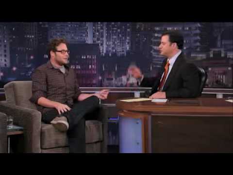 Seth Rogen o setkání s Megan Fox - Jimmy Kimmel Live! - Videacesky.cz