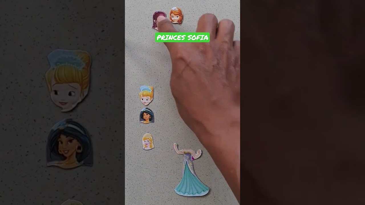 Princess Sofia Paperdolls #shorts #sofia #princess #paperdolls @cakmaytoys