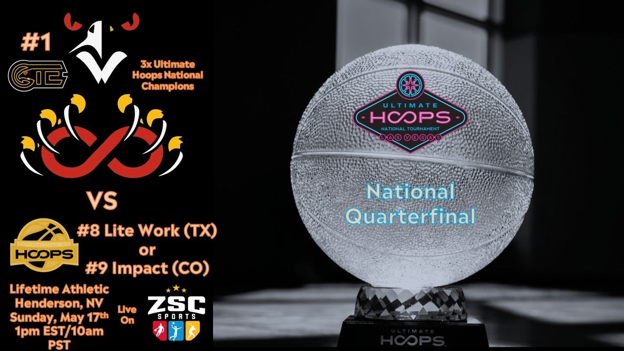 The 2026 Las Vegas UH National Tournament Quarterfinal: #1 CTE (MD) vs #8 Lite Work or #9 Impact