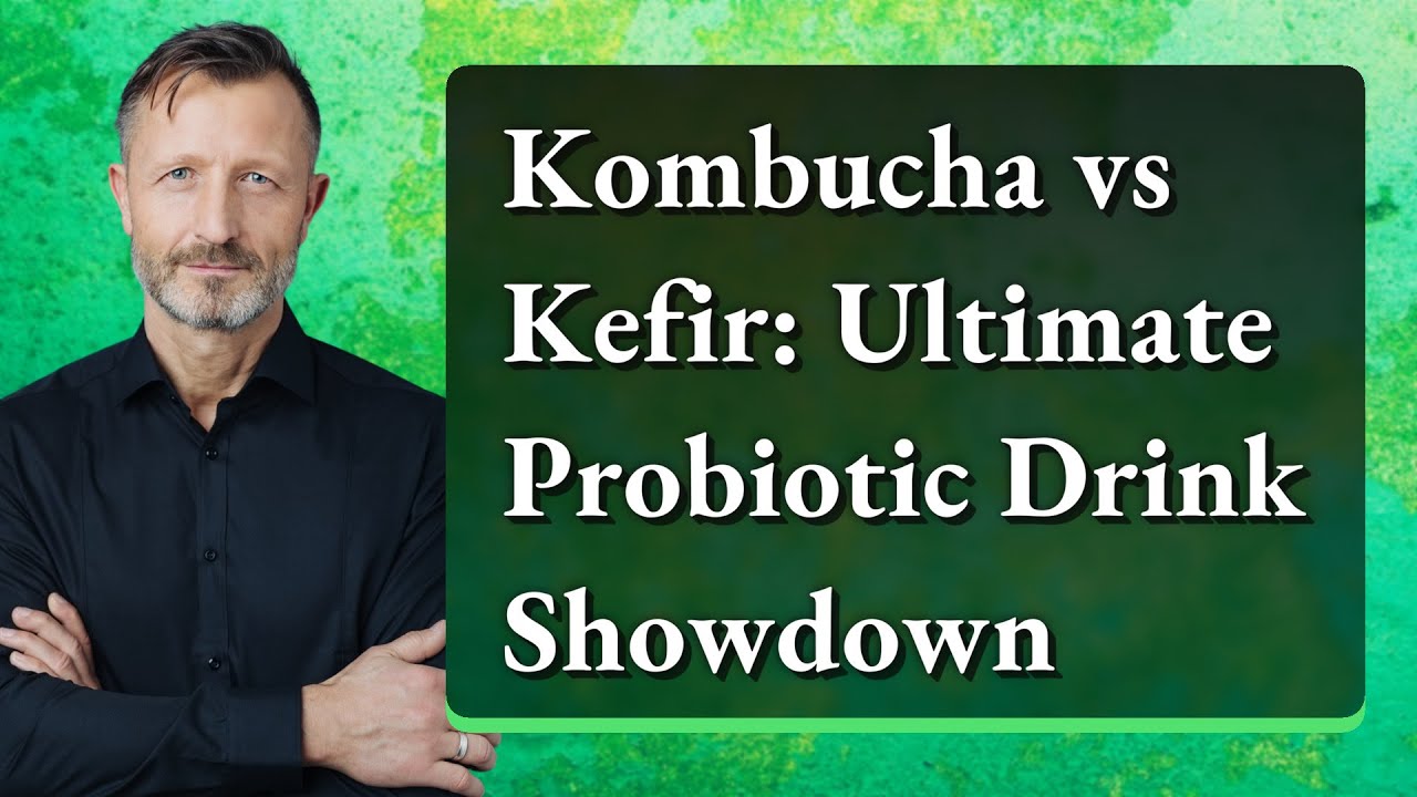 Kombucha vs Kefir: Ultimate Probiotic Drink Showdown