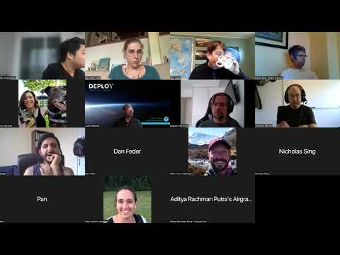 Nick Kellet, Pan Khantidhara & Justin Mosbey presenting citizen science and climate change solutions