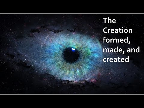 The Creation - Bara vs Asah vs Yatsar