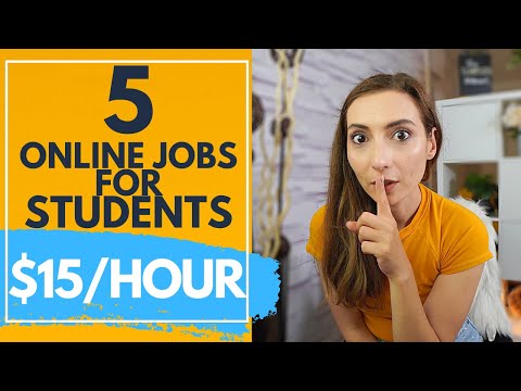 5 Online Jobs For Teens And College Students With No Experience - Make money as a teen (PART TIME)