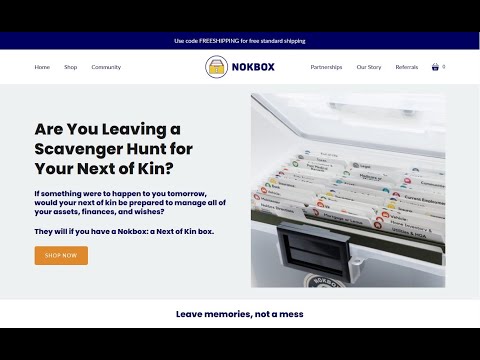 Organizing Your Personal Information with The NOKBOX