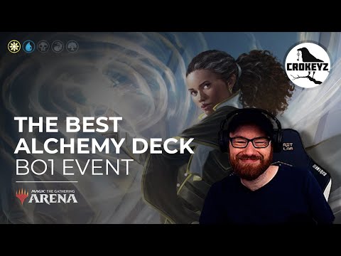 THE BEST ALCHEMY DECK! Blue White Tempo | CROKEYZ MTG Arena