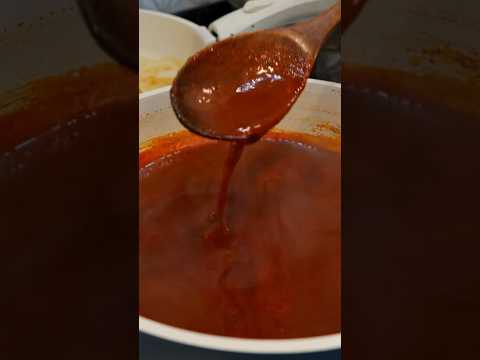Quick Enchilada Sauce in 6 Minutes #shorts #recipe