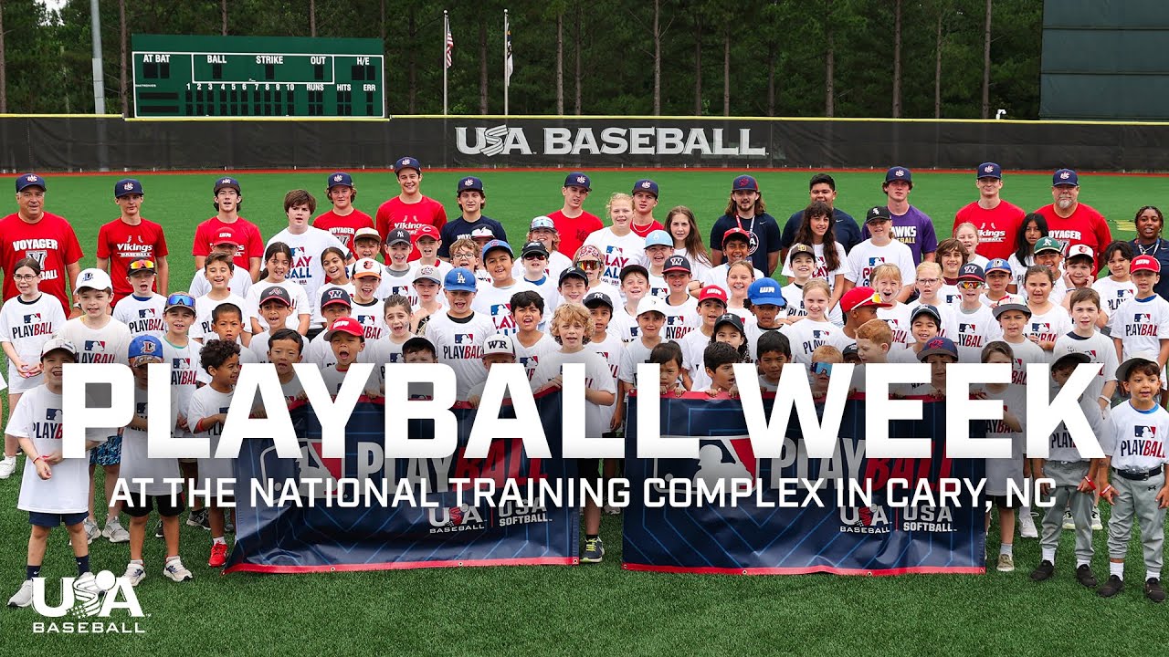 Playball Weekend at the National Training Complex!