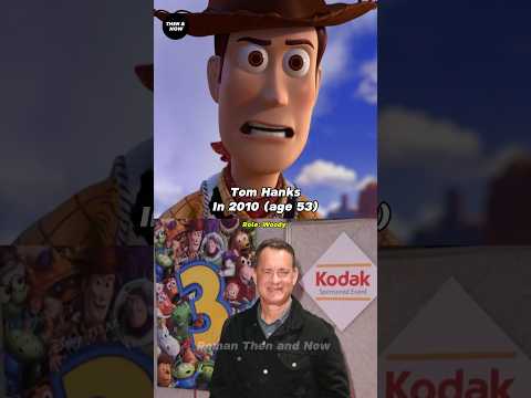 Toy Story 3: Cast Then and Now #toystory #animation #shorts