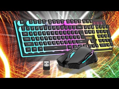 RedThunder K10 Wireless Gaming Keyboard & Mouse Combo | Best Budget RGB Setup!
