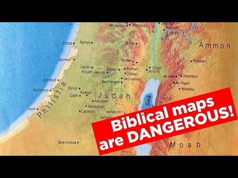 "Biblical maps are dangerous!" Something You Might Not Know About The Bible