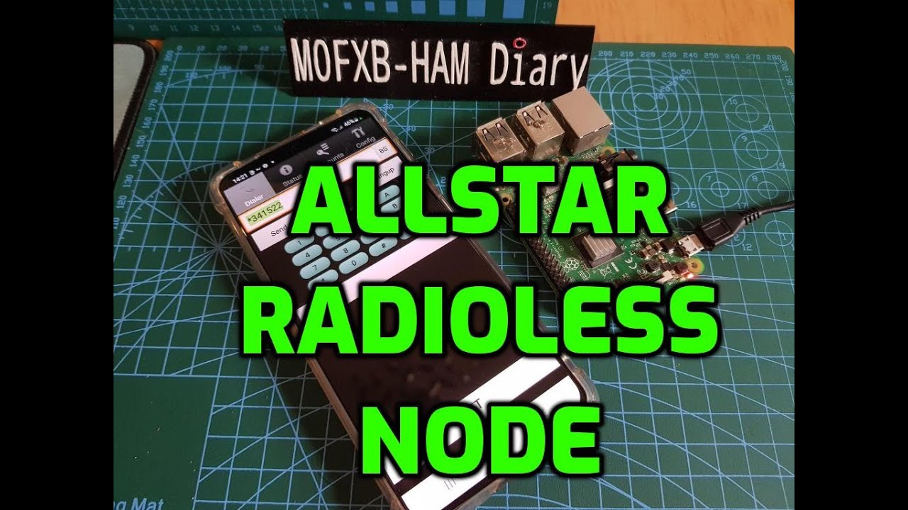 Radioless Allstar Node - Using DV switch - Raspberry pi3b- DV Switch settings