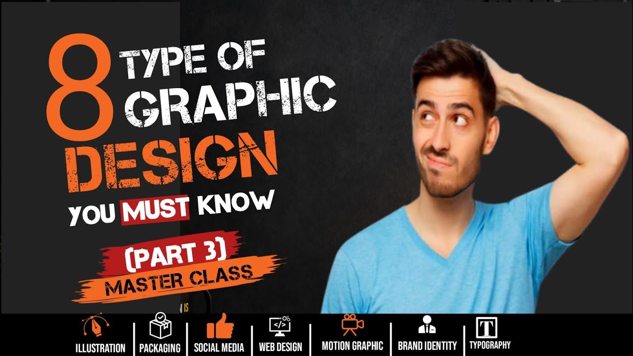 8 Types of Graphic Design You MUST Know (Part 3 Master Class)