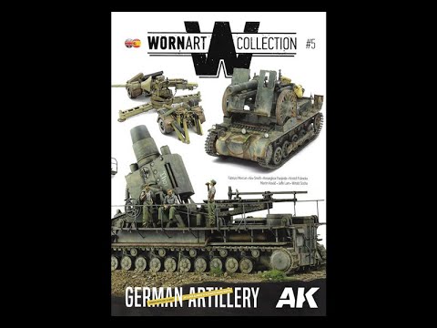 A MichToy FLIP-THRU of the book WORN ART COLLECTION 05: GERMAN ARTILLERY