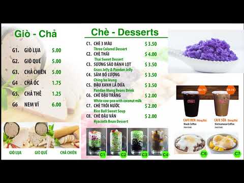 Yummy banh bao - menu 2