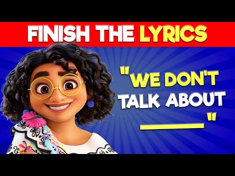 Finish the Lyrics Disney 🎶 Encanto 🕯️ Moana 2 🌺 Frozen ❄️ and more!