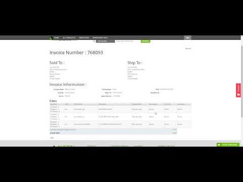 My Account - View Tracking Number