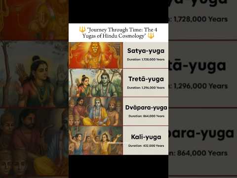 🔱 "Journey Through Time: The 4 Yugas of Hindu Cosmology" 🔱