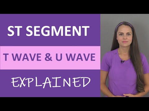 ST Segment, T Wave, and U Wave on ECG EKG Nursing ACLS Heart Rhythm NCLEX