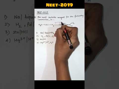 neet-2019-most suitable reagent is used in the following conversion||CHEM FOCUS POINT #chemistry
