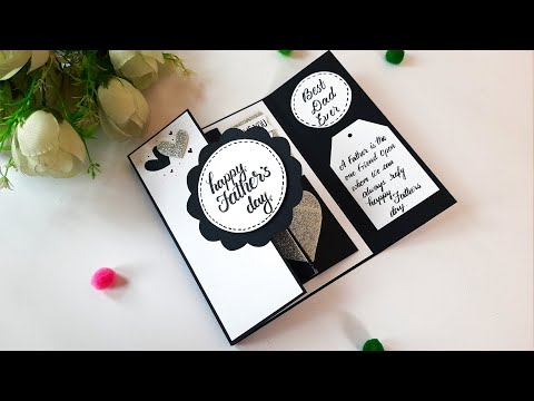 DIY Father's Day Greeting Card | Beautiful Handmade Greeting Card | Father's Day Special | Tutorial