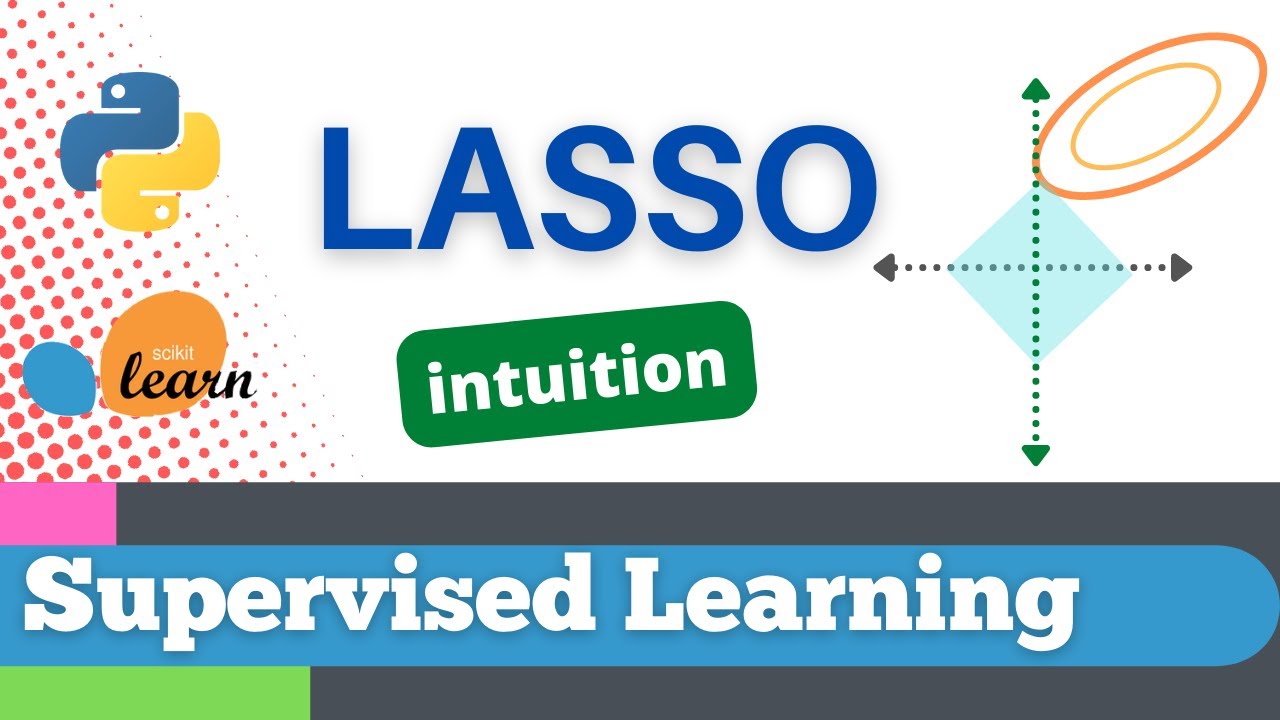 #32: Scikit-learn 29:Supervised Learning 7:  Intuition for Lasso