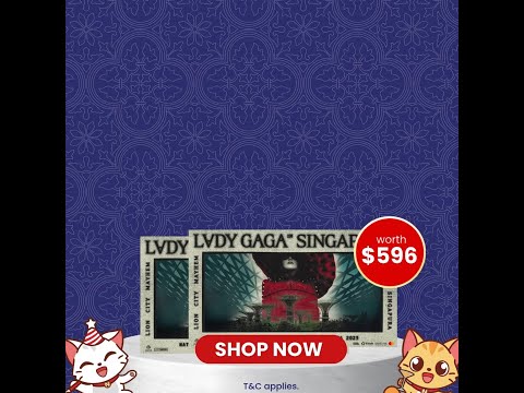 WIN A PAIR OF LADY GAGA CONCERT TICKETS WORTH $596!