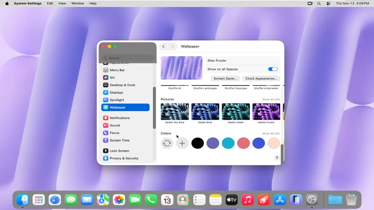 How To Use Solid Color Wallpaper on macOS [Guide]