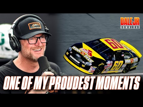Dale Jr.'s Dad Was Watching After He Made The Pass On Mark Martin For The Win