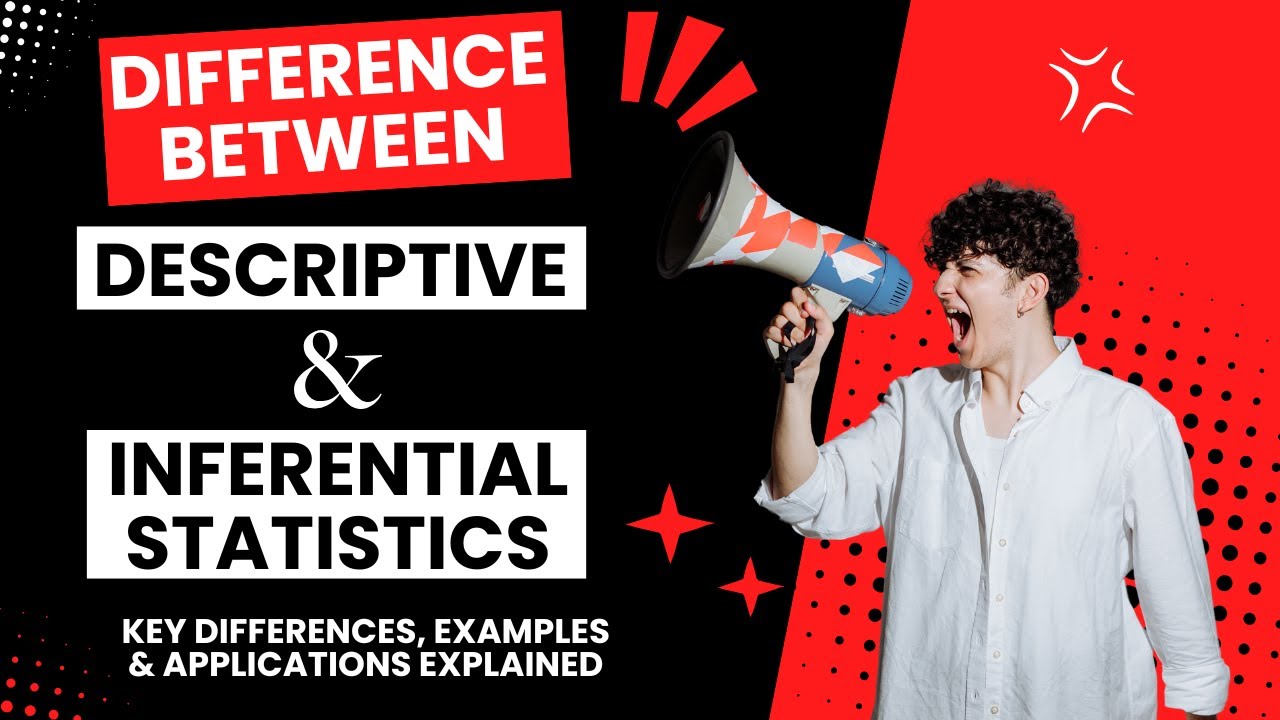 Descriptive vs Inferential Statistics Made Easy | Key Concepts & Examples