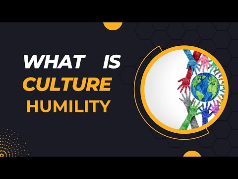 What is Culture humility ?