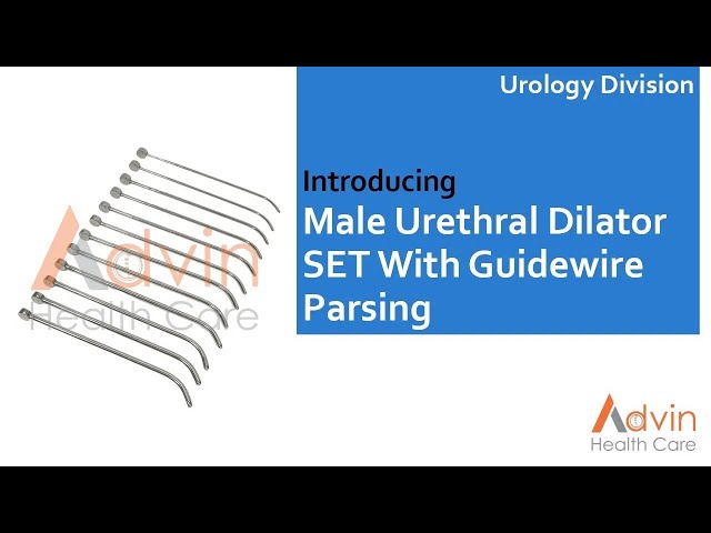Urology Urethroplasty Instruments - Male Urethral Dilator Set ...