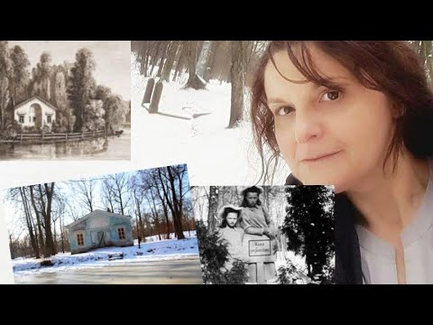 I walk across the frozen canal to Children's Island & tour the Pet Cemetery (Tsarskoe Selo)