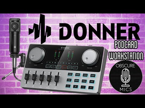 Donner Podcard - Podcast Workstation - A Beginner Setup For HOW MUCH?!