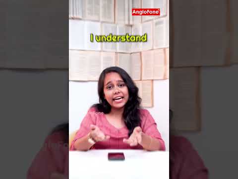 "I Understand"- Alternative | Spoken English in Malayalam