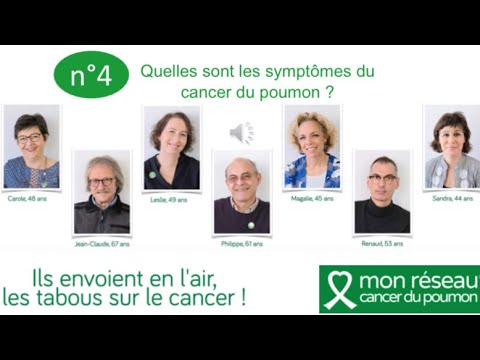 [HautLePoumon] Cancer du poumon : quels symptômes ? N°4