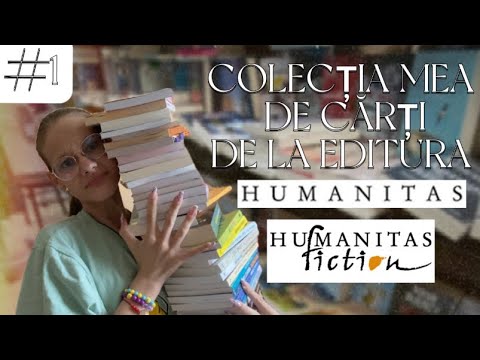 Colecția mea de cărți de la editura Humanitas #1📚//🤍