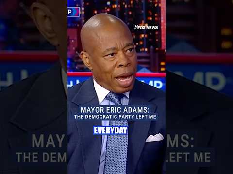 'I'll take the heat': Mayor Eric Adams defends parting from Dems #shorts #newyork #democrats #news