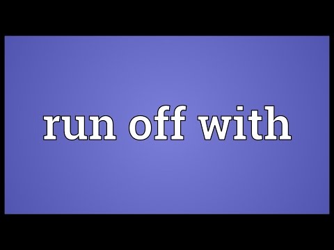 Run off with Meaning