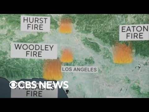 New weather update as fires consume parts of Los Angeles County